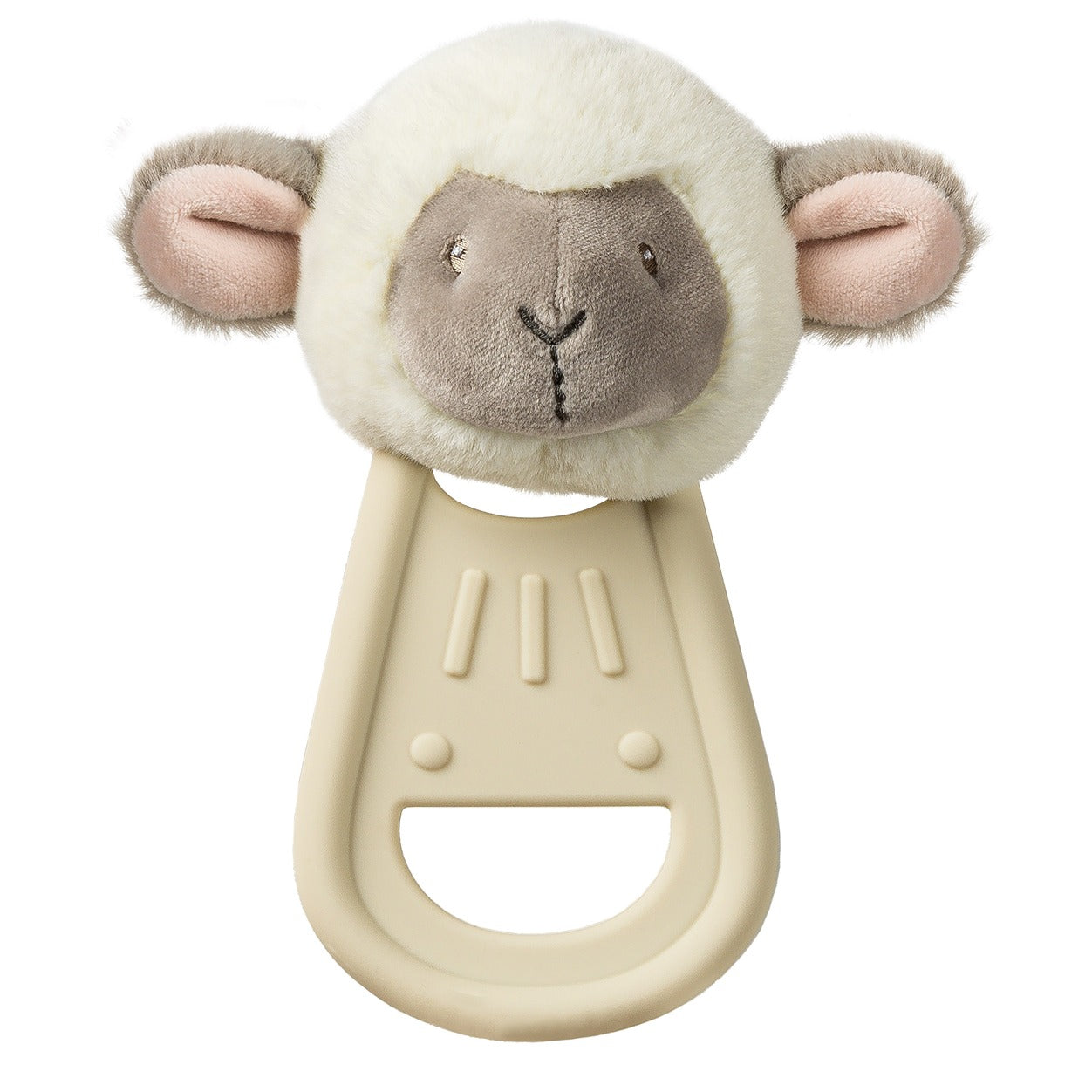 Simply Silicone Character Teether – Lamb – Lollipops Children's Boutique