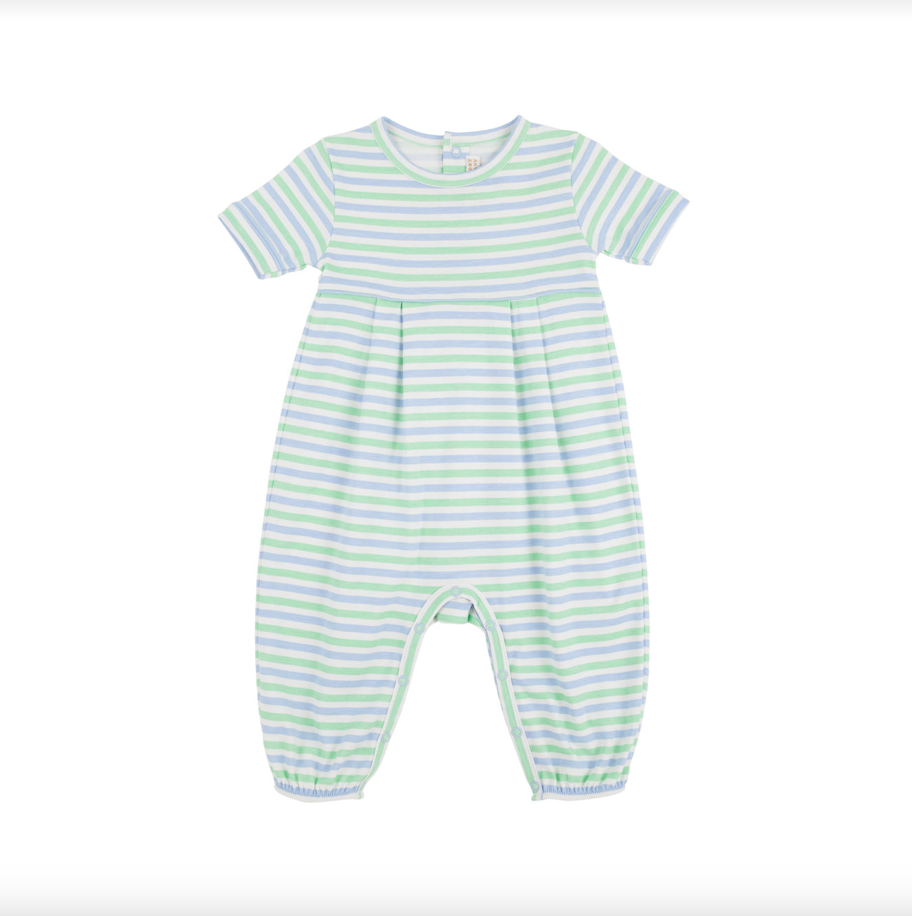 TBBC: Short Sleeve Bradford Romper - Kennedy Cruise Stripe/Beale Stree ...