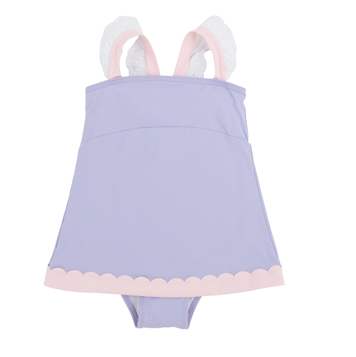 TBBC: Sanctuary Scallop Swimsuit- Lauderdale Lavender/Palm Beach Pink ...