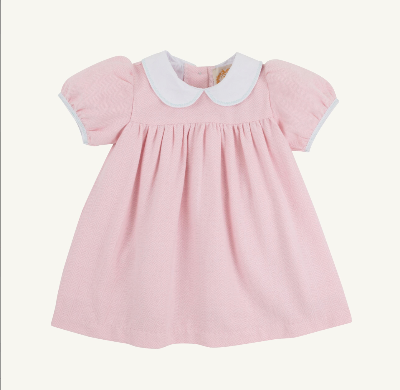 TBBC: Adaire Dress - Woven Yarn - Sandpearl Pink Herringbone/Worth Ave ...