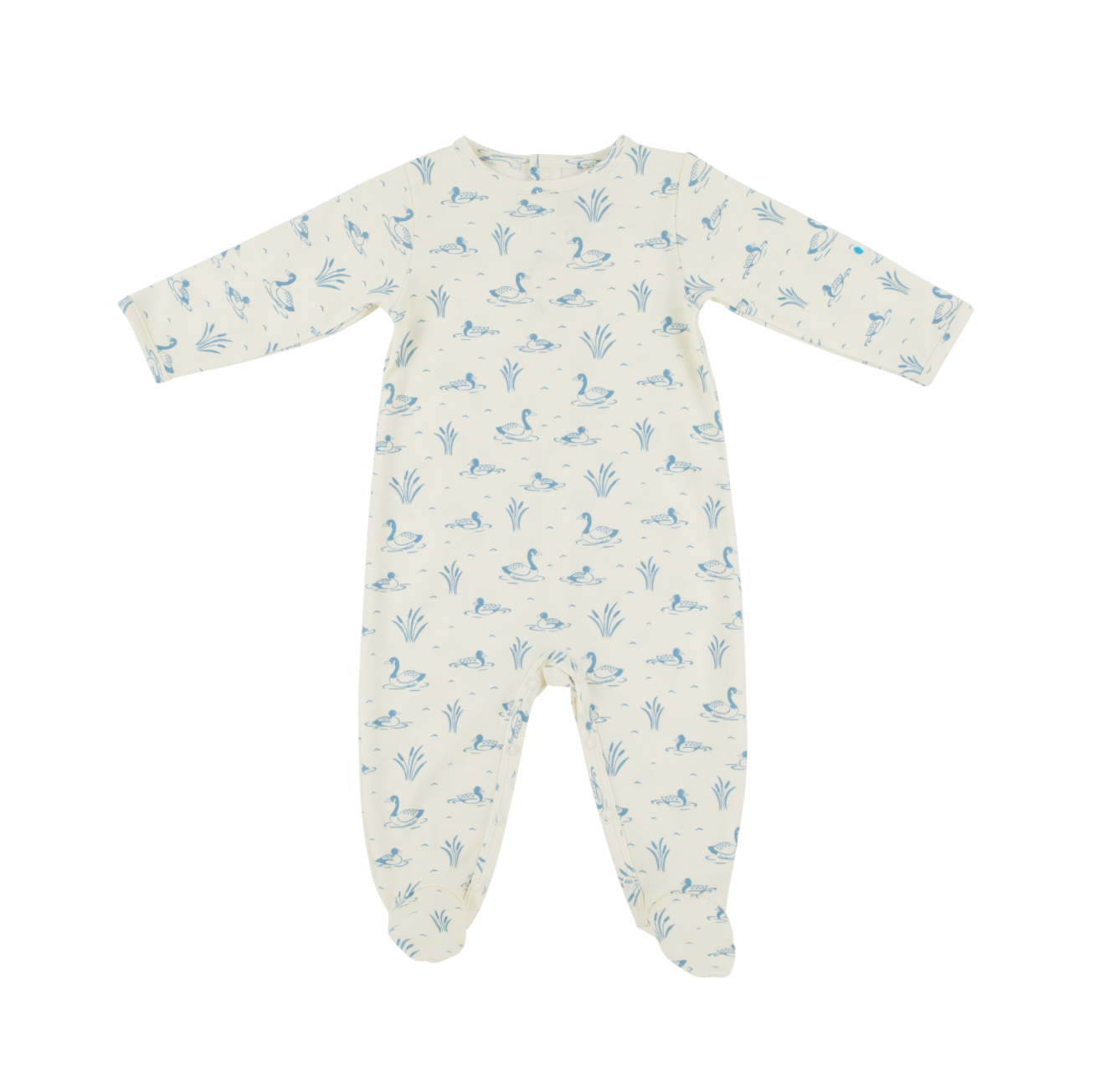 TBBC: Rock Me Romper - Pima - Quack Quack Honk (Palmetto Pearl ...